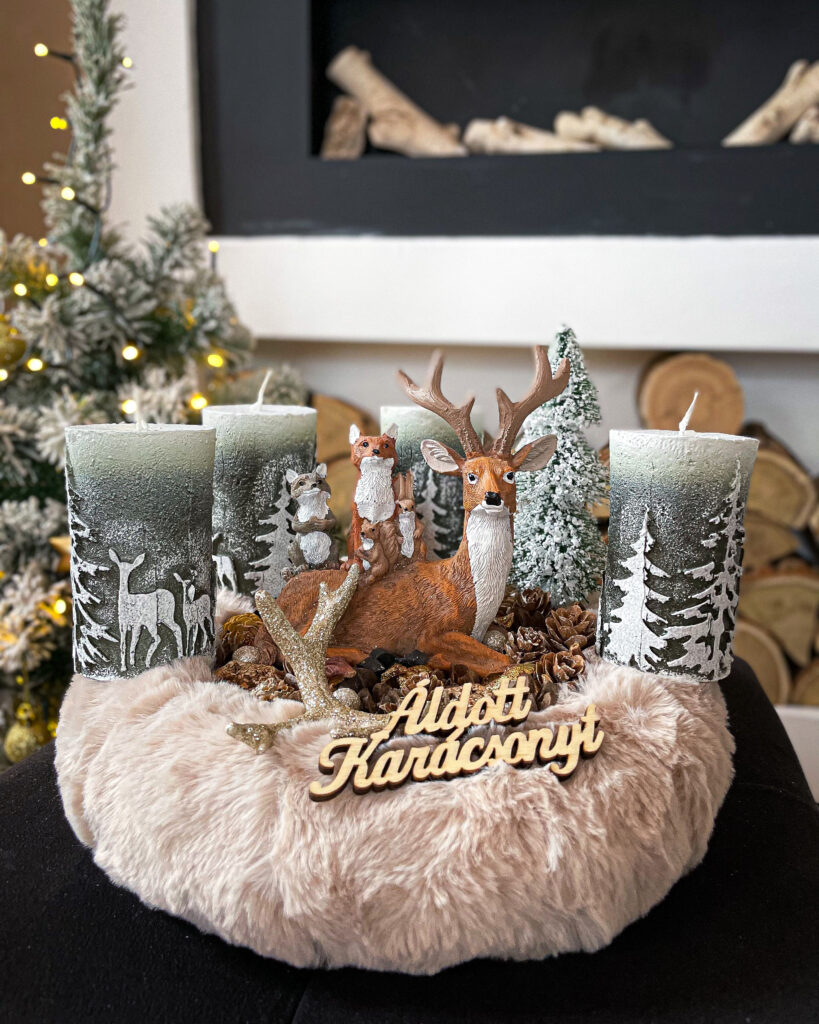 Csodálatos Erdő Adventi Koszorú – BB Dekor Shop